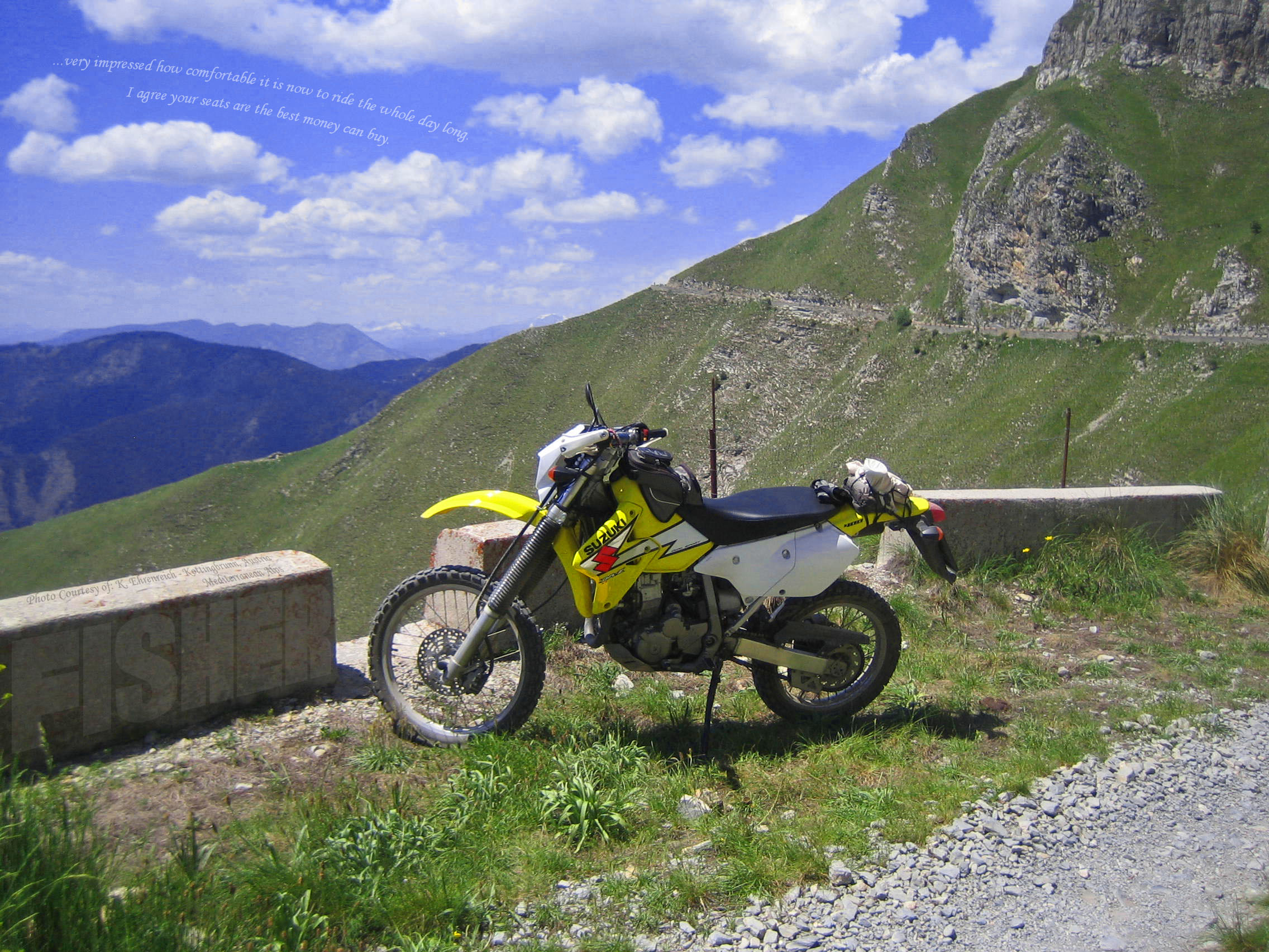 Fisher Seats - Aftermarket Suzuki Seats $499.99 - DR-Z RMX 400 450 650